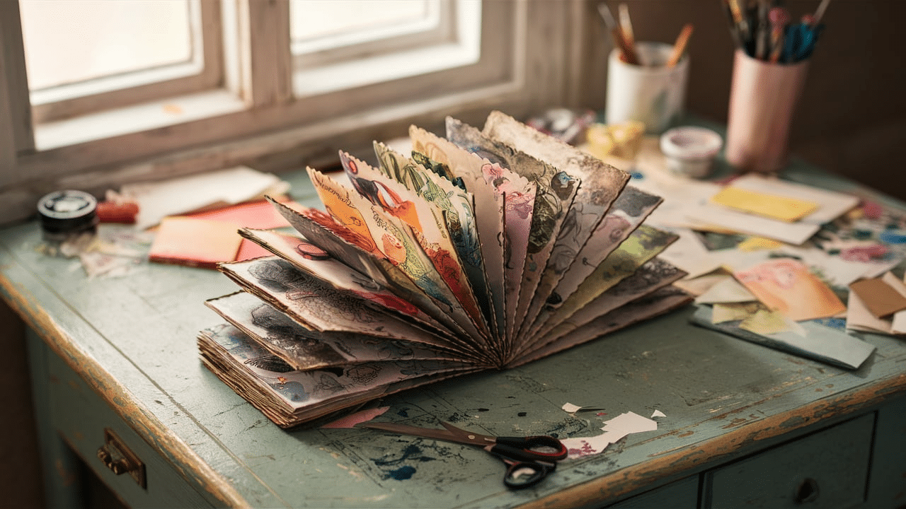 Accordion Book Art: A Step-by-Step Guide - Crafty Daisies