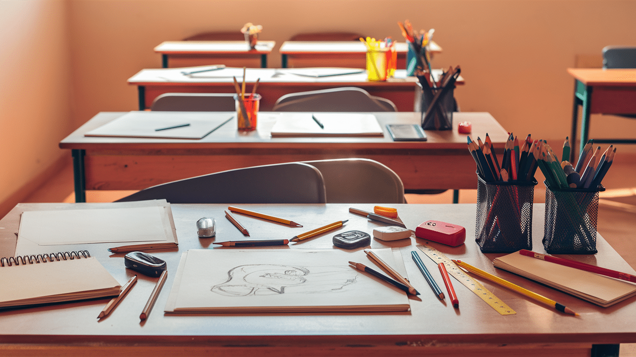10 Essential Drawing Supplies for Middle Schoolers - Crafty Daisies