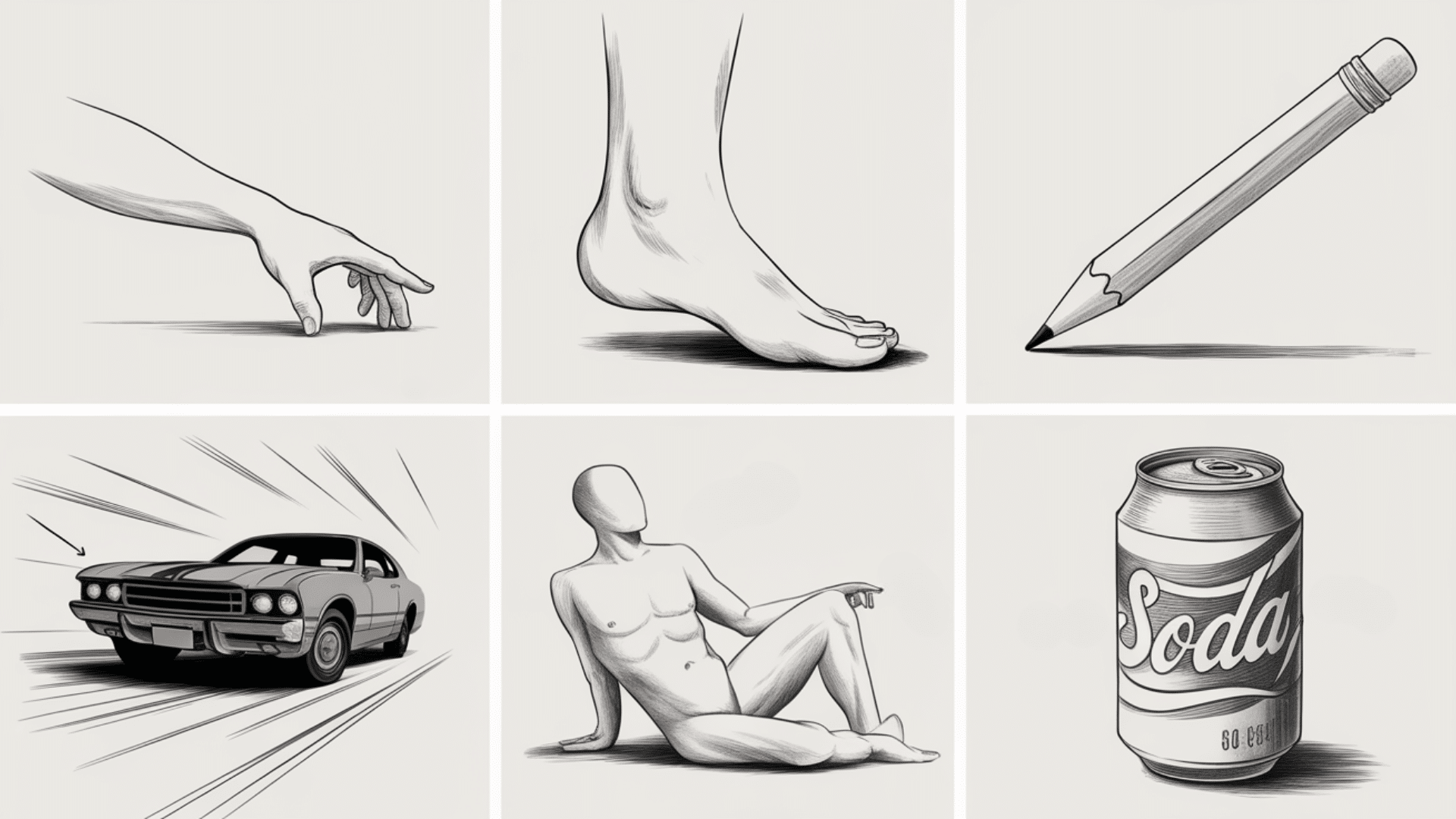 Foreshortening in Art: Easy Examples & Techniques - Crafty Daisies