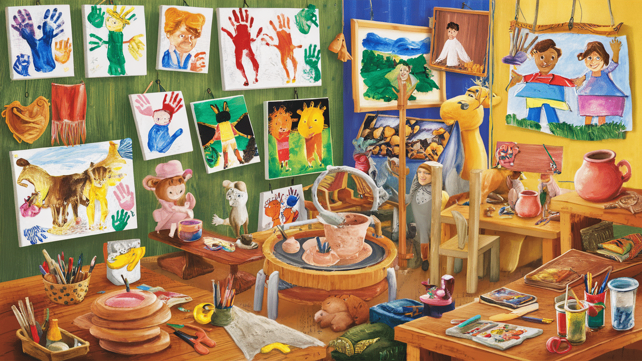 49 Fun and Unique Art Activities for Kids, Teens, and Adults - Crafty ...