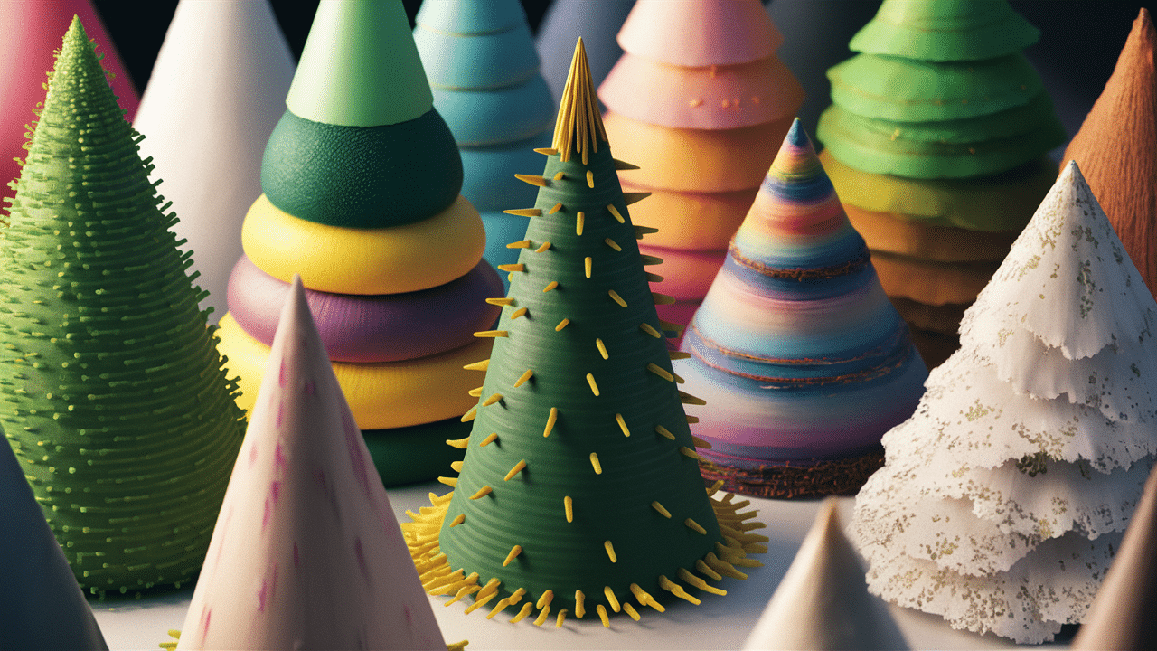 12 Inspiring Cone Drawing Ideas - Crafty Daisies