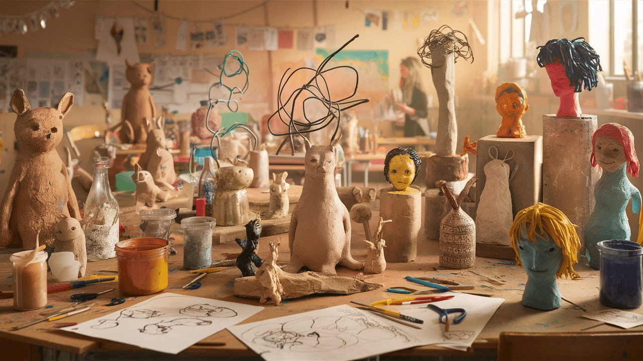 7 Sculpture Ideas for Your Next Art Lesson - Crafty Daisies