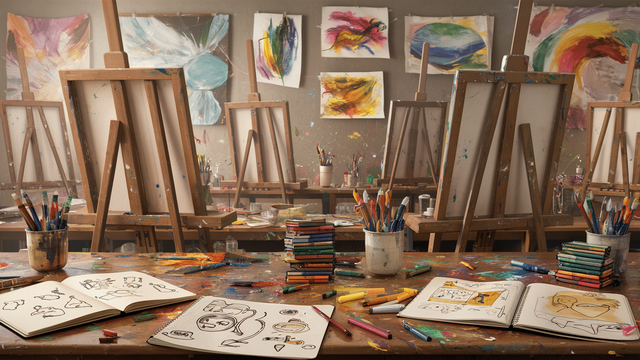 13 Ways to Inspire Creativity in Art Class Students - Crafty Daisies
