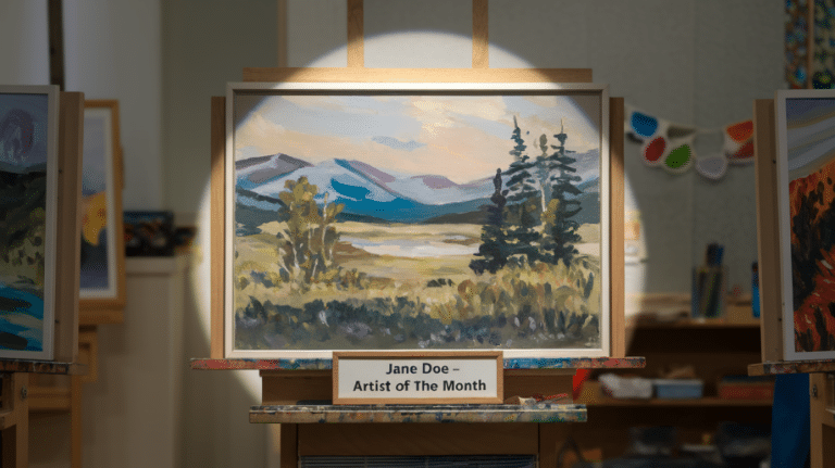 30 Creative Ideas for Your Art Classroom Decor - Crafty Daisies