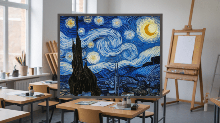 30 Creative Ideas for Your Art Classroom Decor - Crafty Daisies