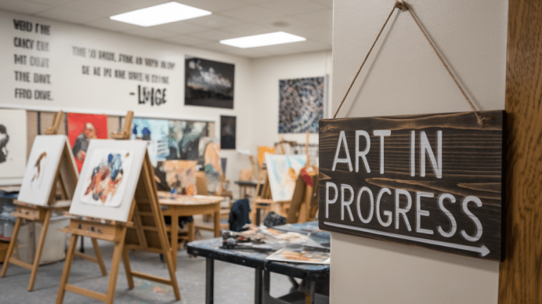 30 Creative Ideas for Your Art Classroom Decor - Crafty Daisies