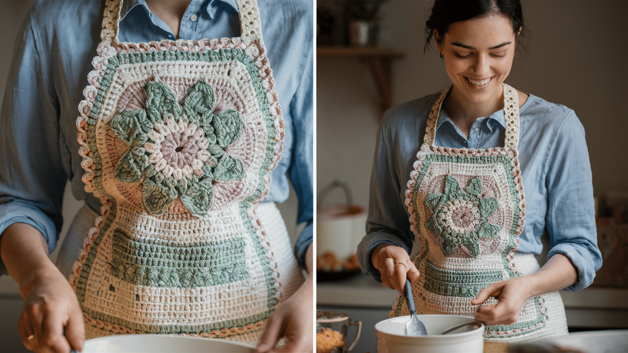 Crochet Your Own Apron: Simple Steps and Patterns - Crafty Daisies