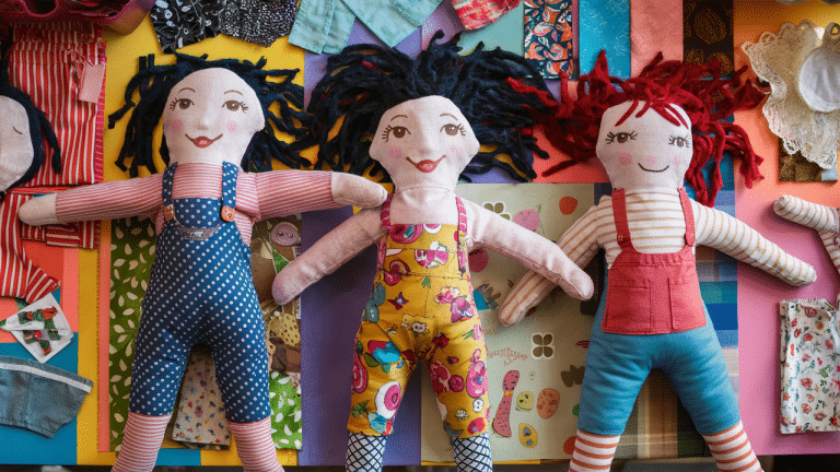 11 Free Cloth Doll Patterns to Spark Your Creativity - Crafty Daisies