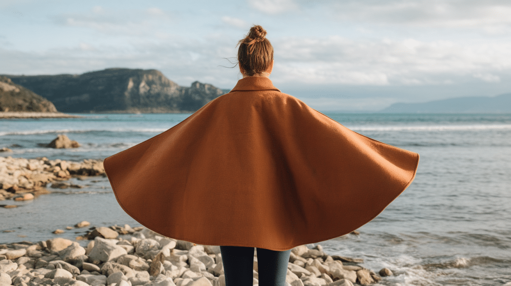 My Step-By-Step Guide to Sewing a Circle Cape - Crafty Daisies