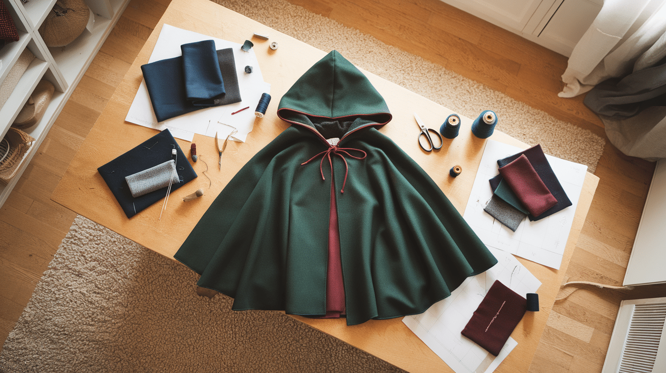 Cloak Pattern: 11 Free and Easy DIY Styles to Sew - Crafty Daisies