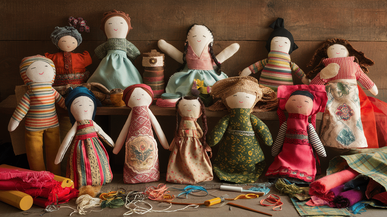 11 Free Cloth Doll Patterns to Spark Your Creativity - Crafty Daisies
